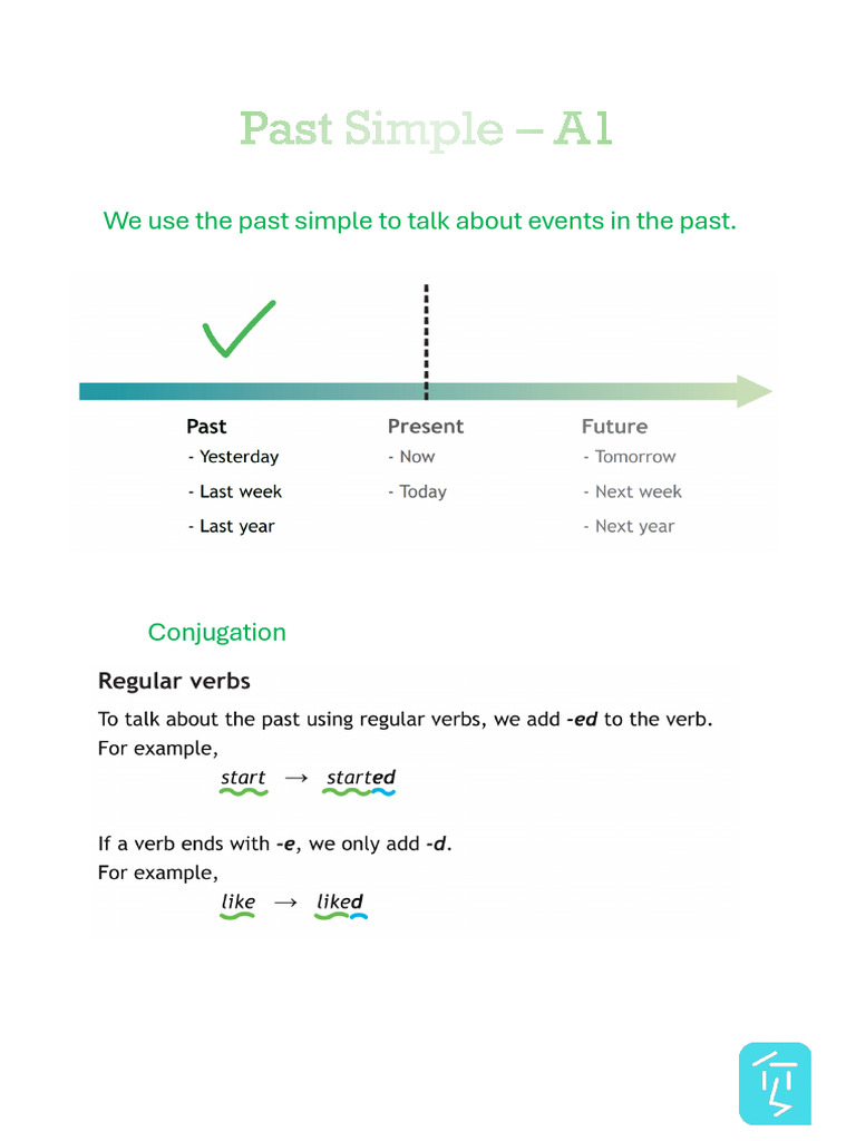 Past Simple - FLT | PDF