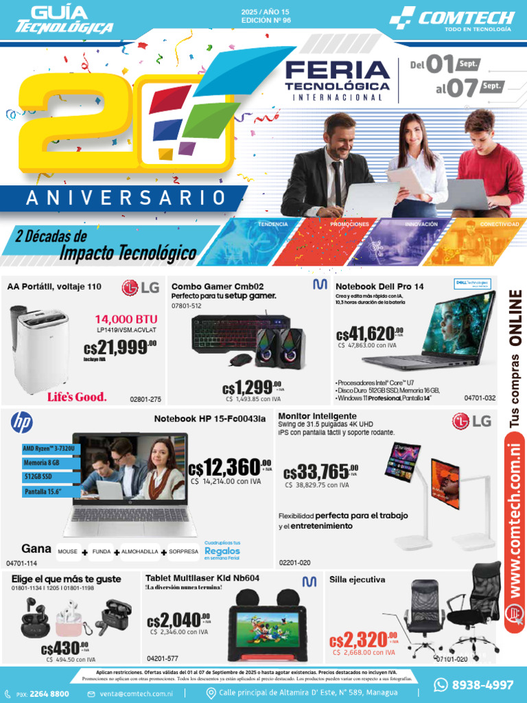 Feria Comtech 2025 | PDF | Microprocesador | Lenovo