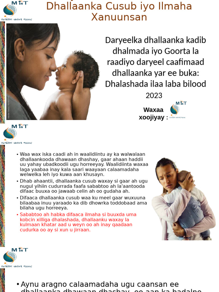 2nd Topic - ENC and The Sick Infant (Somli Version) | PDF