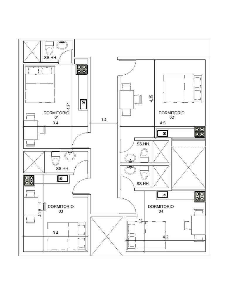 4 Cuartos | PDF