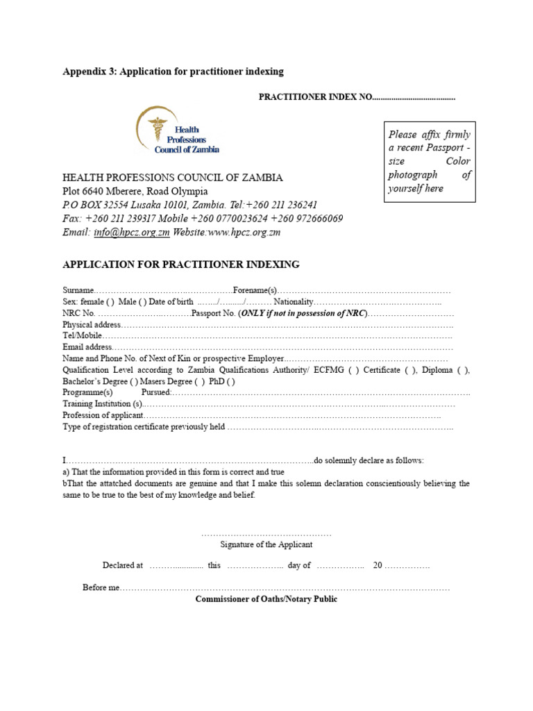 Practitioners Indexing Form | PDF | Notary Public