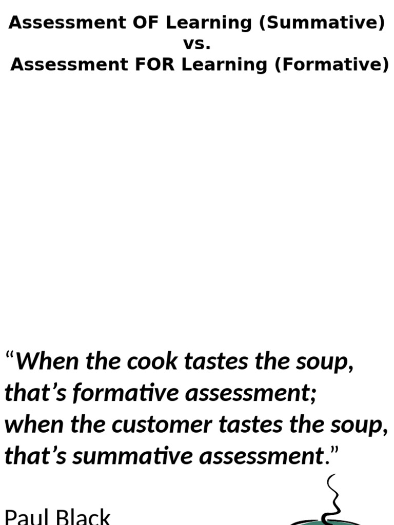 Formative Vs Summative | PDF | Educational Assessment | Cognitive Science