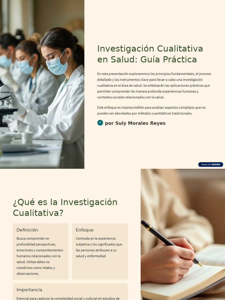 Investigacion Cualitativa en Salud Guia Practica | PDF | Datos | Investigación cuantitativa