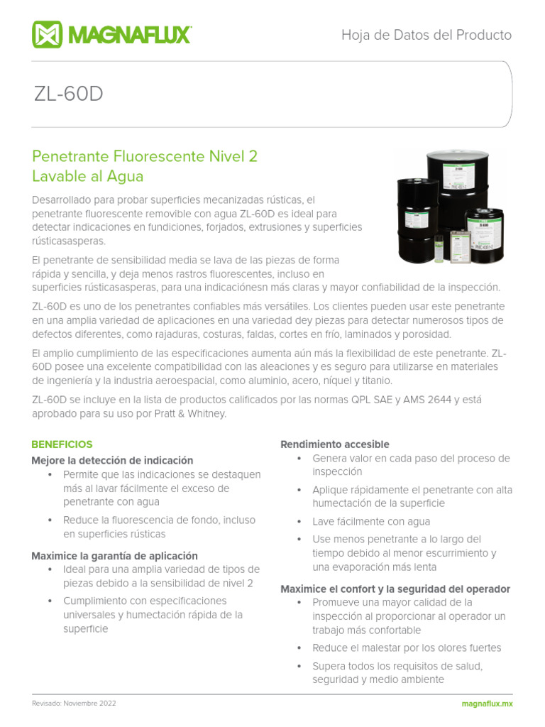 ZL-60D PDS Spanish | PDF | Aleación | Aluminio