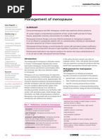 Menopause and Hormone Replacement Therapy HRT Guidelines | PDF ...