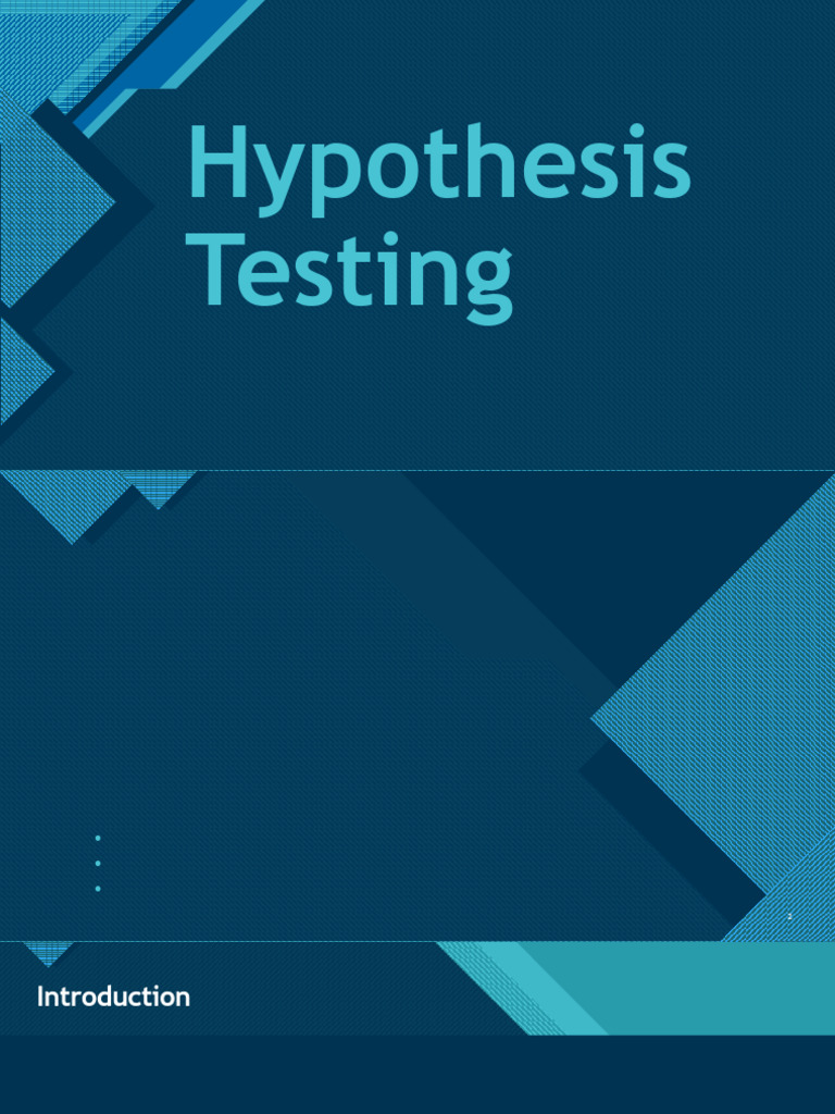 Hypothesis Testing For Single and Two Samples | PDF | Student's T Test ...