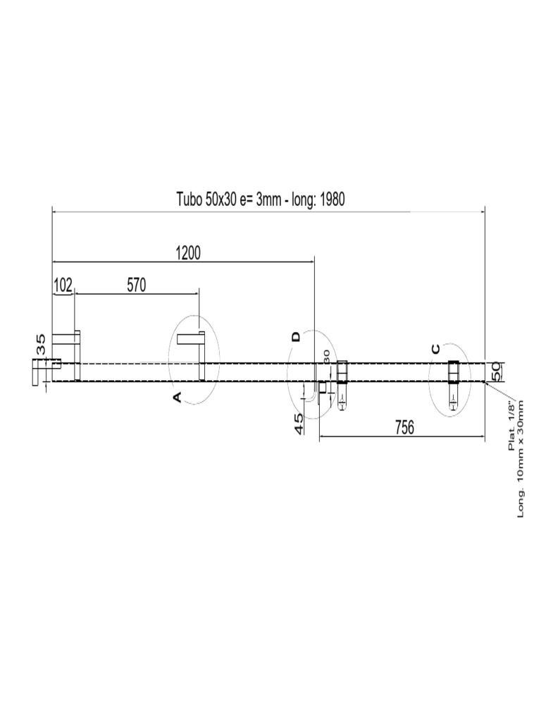 Tubos Rectangulares 50x30 Especificaciones | PDF