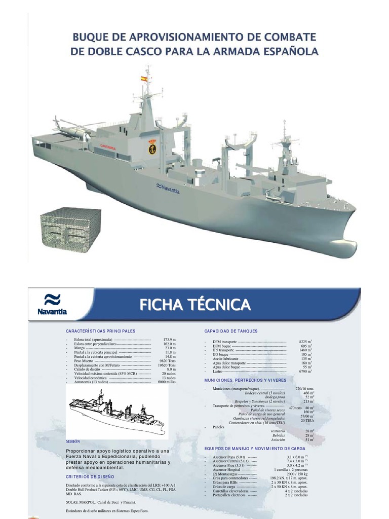 Buque Logistico | PDF | Buques | Barcos