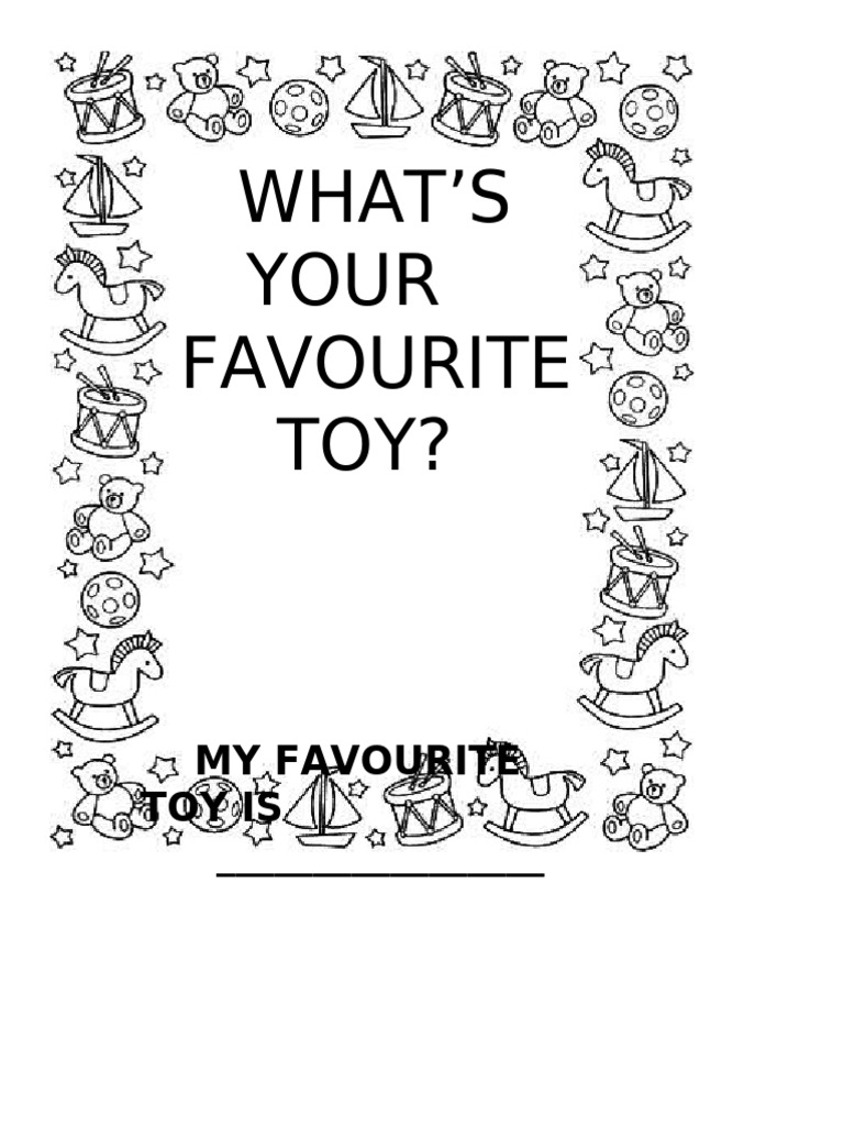 My Favourite Toy | PDF