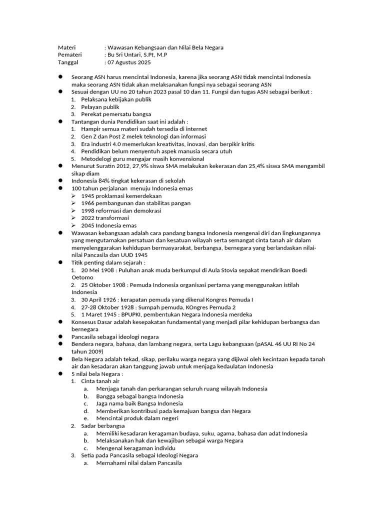 Resume Hari Ke 3 | PDF