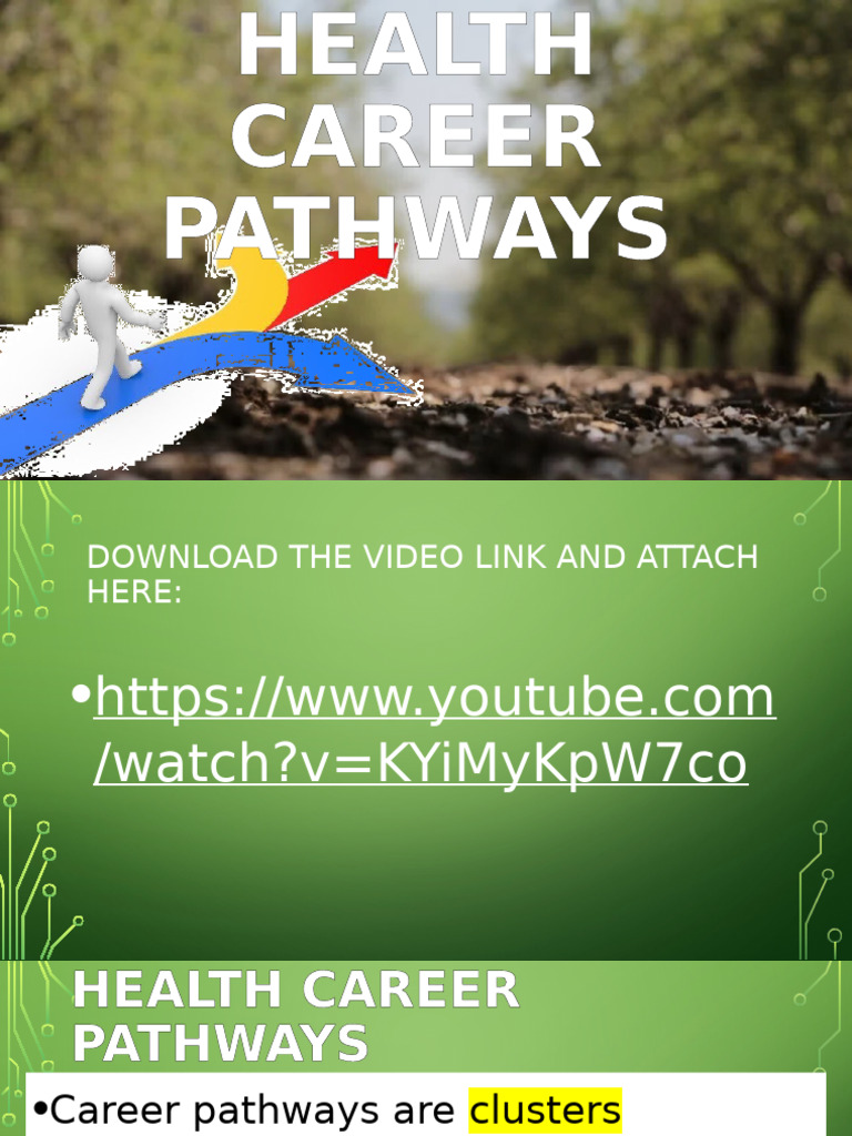 UNIT 4 DAY2 Health Career Pathways | PDF | Health Care | Substance Abuse