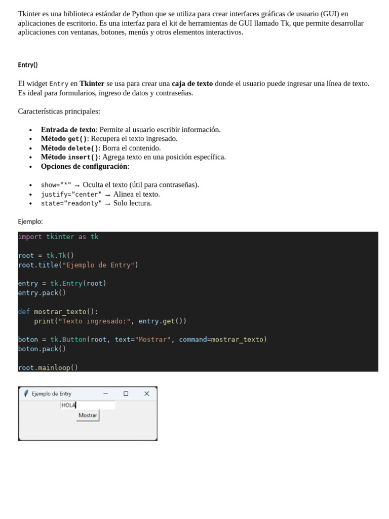 acercadePACK TKINTER | PDF | Botón (Computación) | Interfaces gráficas de usuario