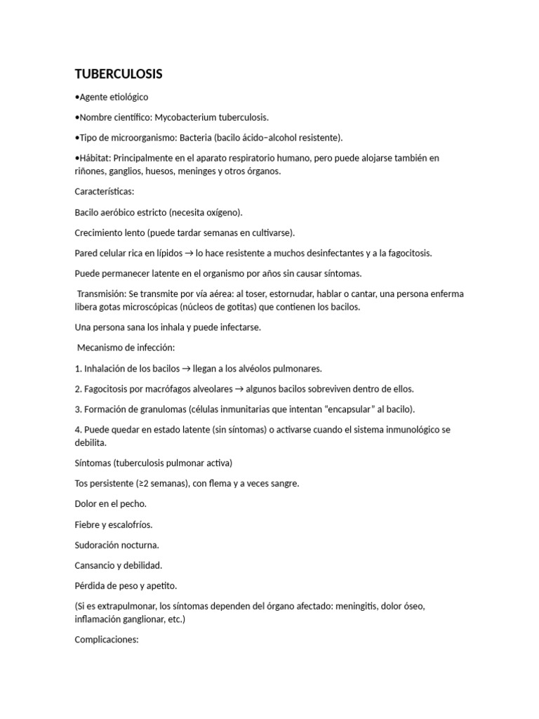 Microbiologia Expo | PDF | Tuberculosis | Resfriado comun