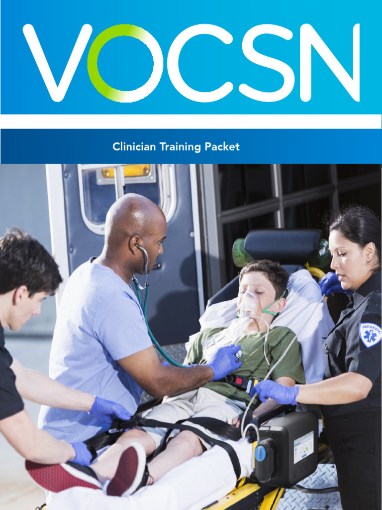 VOCSN - Clinicain Training Packet | PDF | Breathing