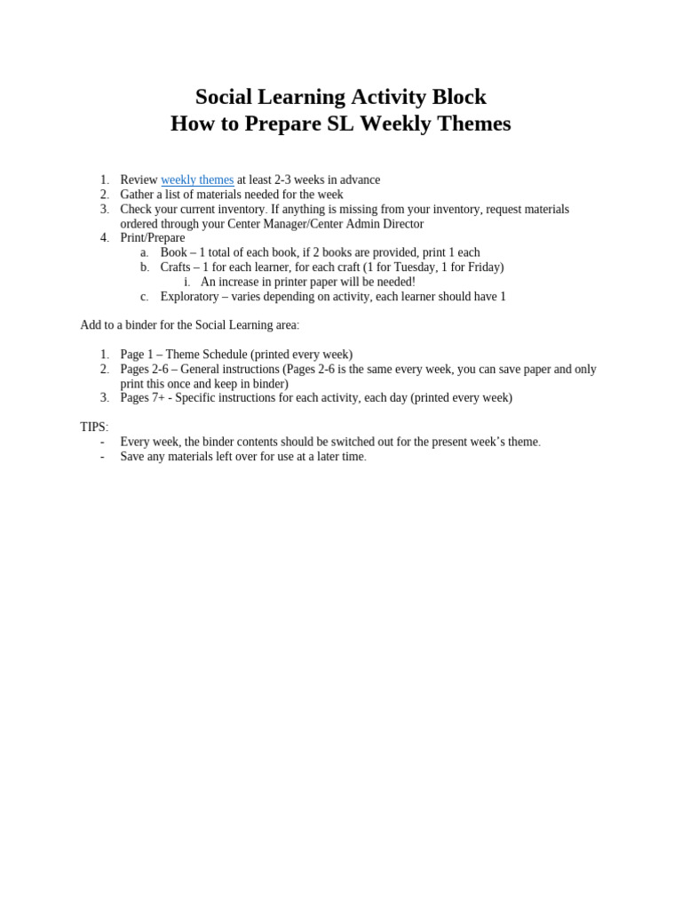 001 READ ME - How To Prepare For Lesson Plans | PDF