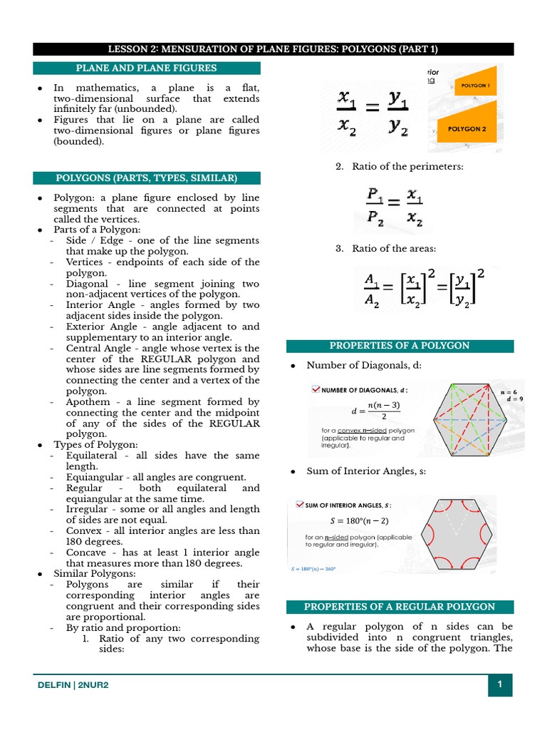 Solmens Lesson2 | PDF | Polygon | Triangle