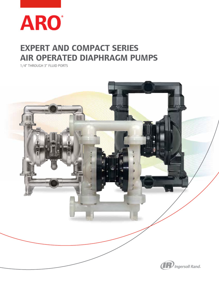 ARO EXP Series Diaphragm Pumps Overview | PDF | Pump | Valve