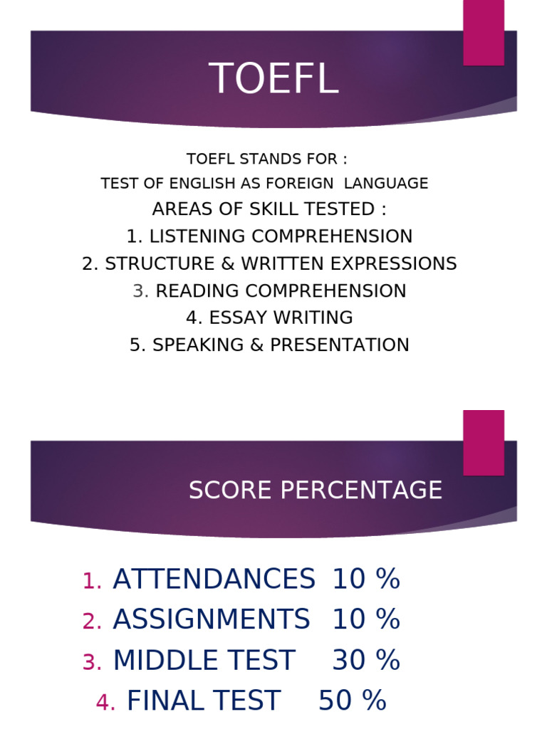 Pre Test Pds TOEFL 1 Okk | PDF