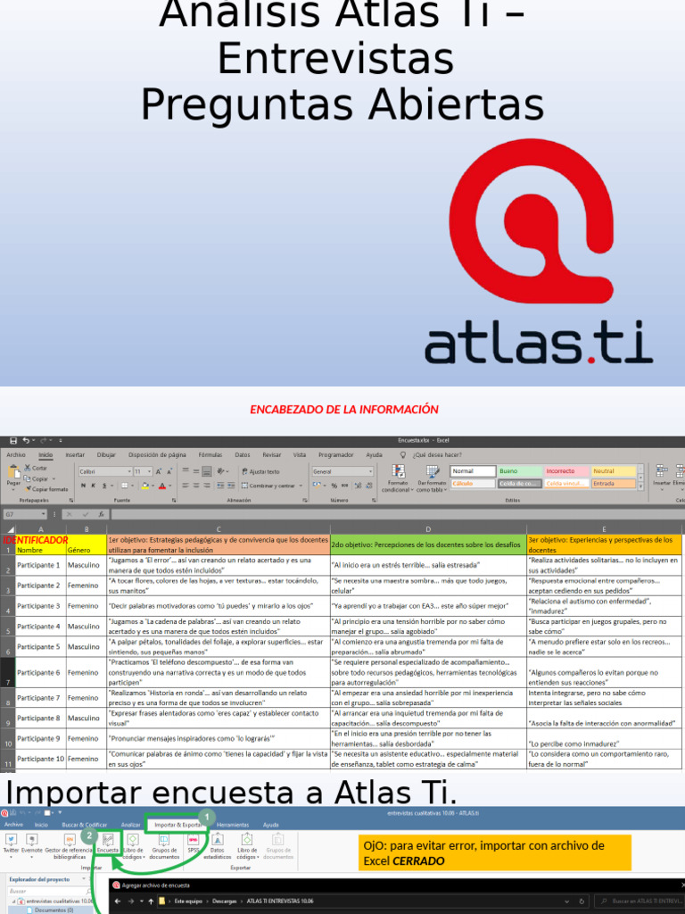 Guía de Codificación en Atlas Ti | PDF