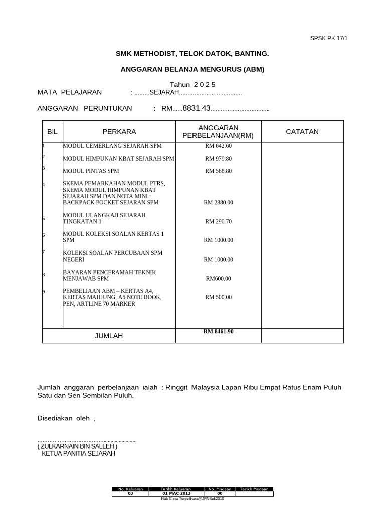 Abm Sejarah | PDF