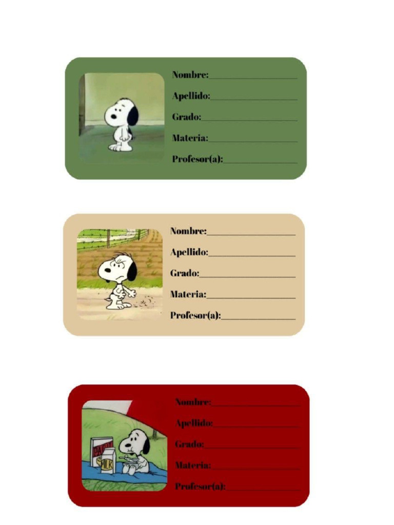 Snoopy | PDF