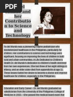 DR Fe Del Mundo The Pioneer Who Transformed Pediat | PDF | Health Care ...