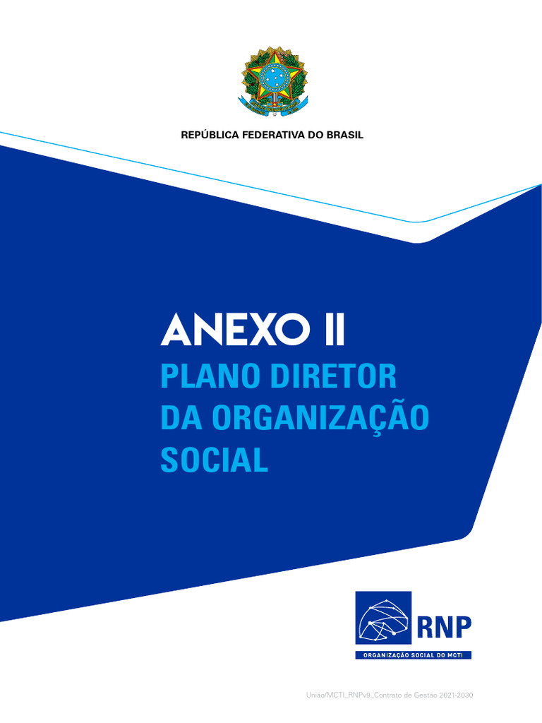 Plano Diretor da RNP 2021-2030 | PDF | Tecnologia da Informação e ...