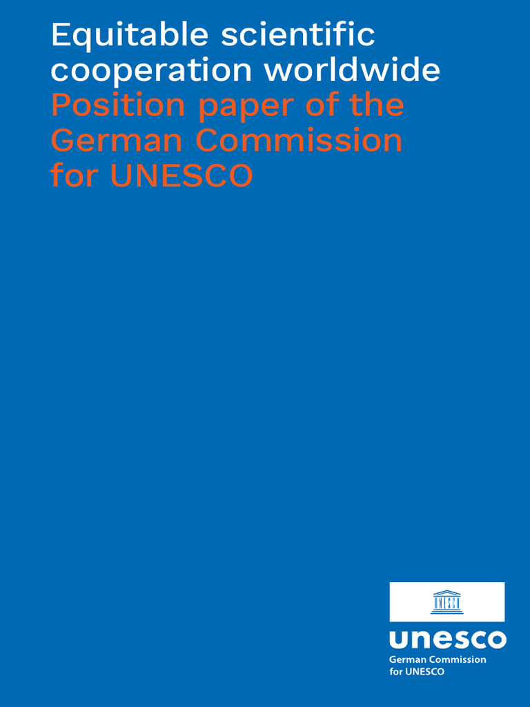 Equitable Scientific Coop 2024 German Natcom Unesco | PDF | Science ...