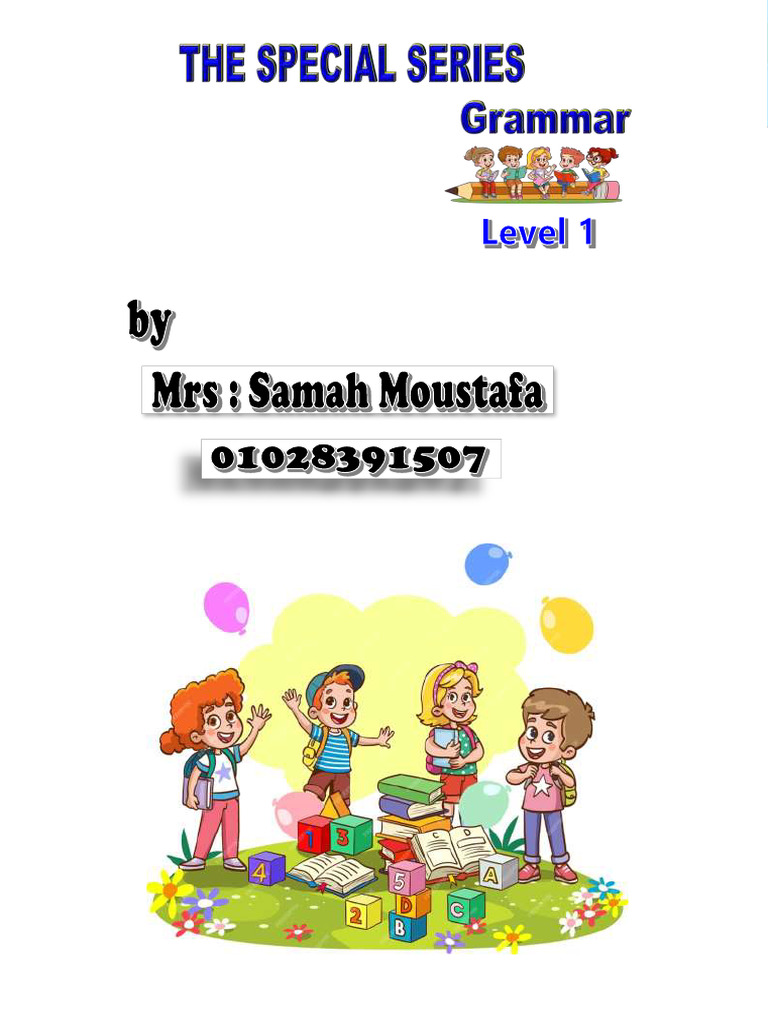 Level 1 English Grammar Guide | PDF | Grammatical Number | Language ...