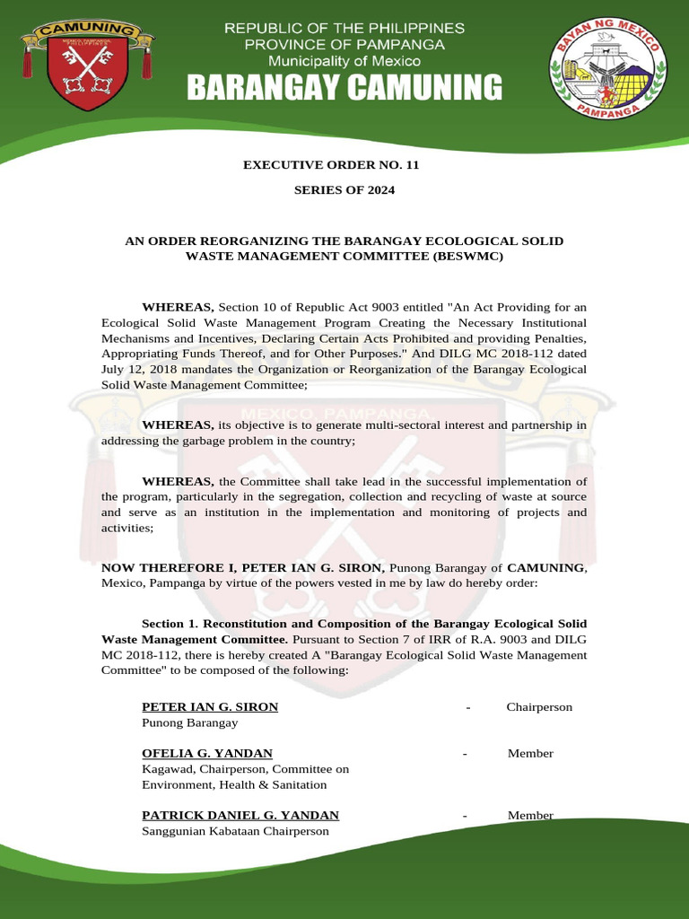Beswmc 2024 (2024 - 08 - 05 04 - 53 - 38 Utc) | PDF | Waste Management ...