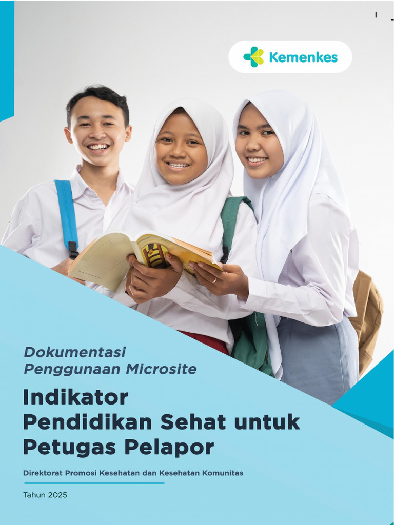 Tutorial Microsite 2025 Pendidikan Sehat Petugas Pelapor | PDF