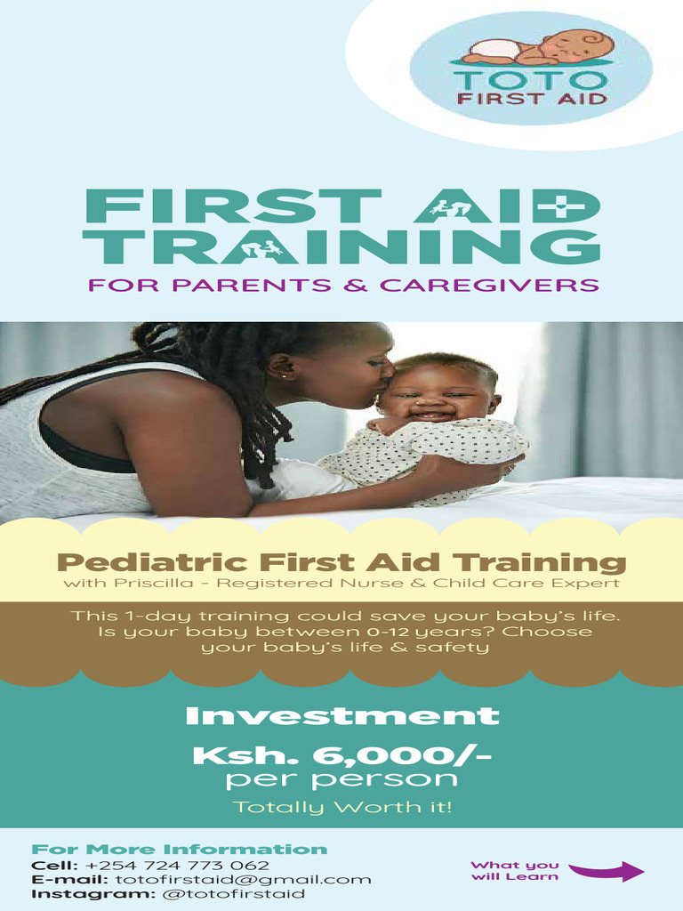 Brochure - Pediatric First Aid | PDF