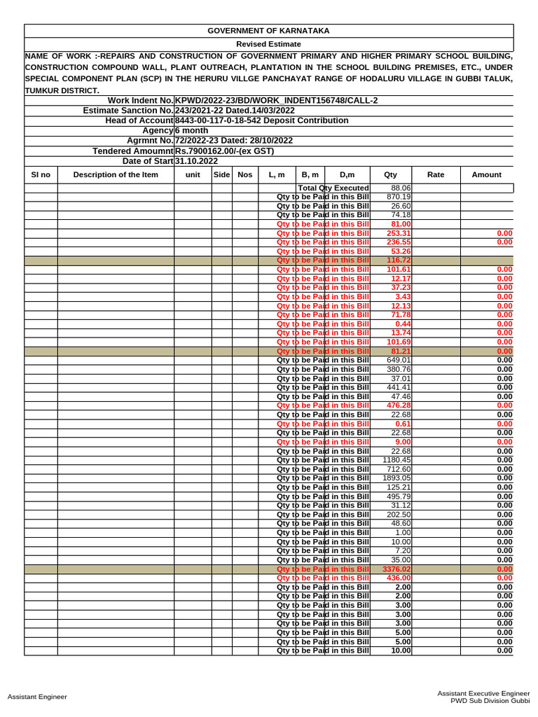 WSRL & Eirl SCP Bill Borewell and Building 25-02-24 Final | PDF ...