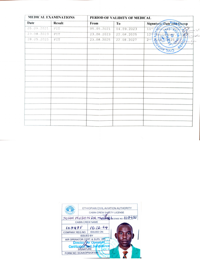 John Mulenga License | PDF