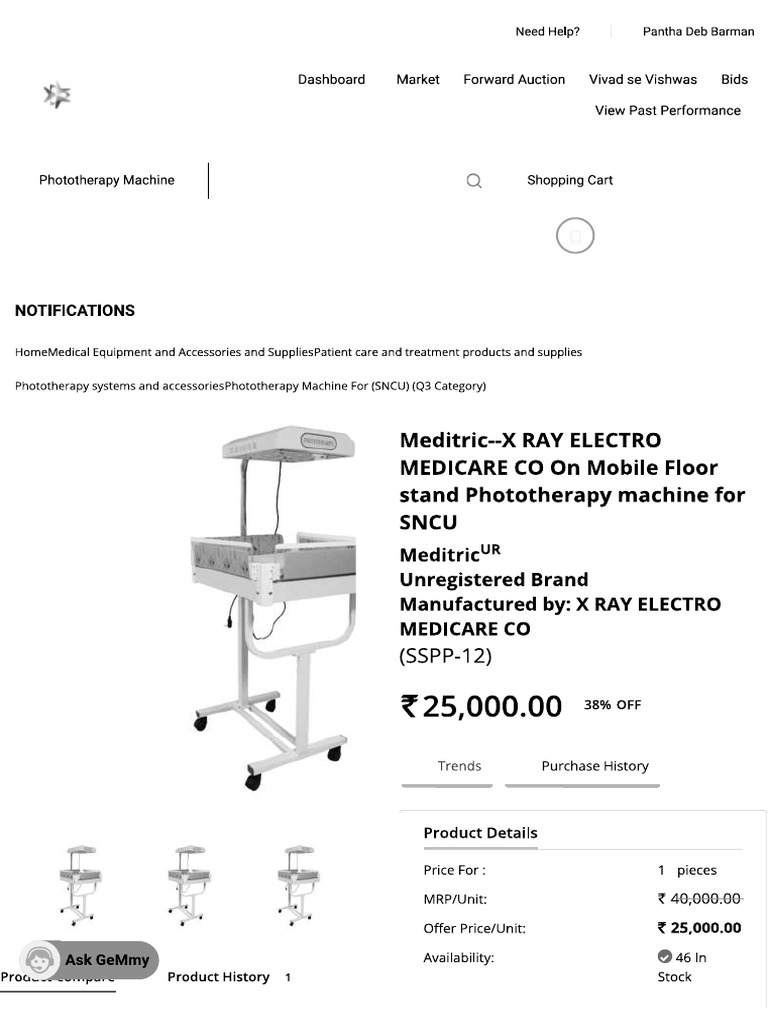 Phototherapy Unit | PDF