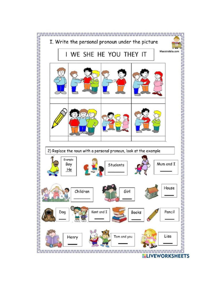 Personal Pronous | PDF