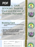 Hotel Phonetic Alphabet Guide | PDF