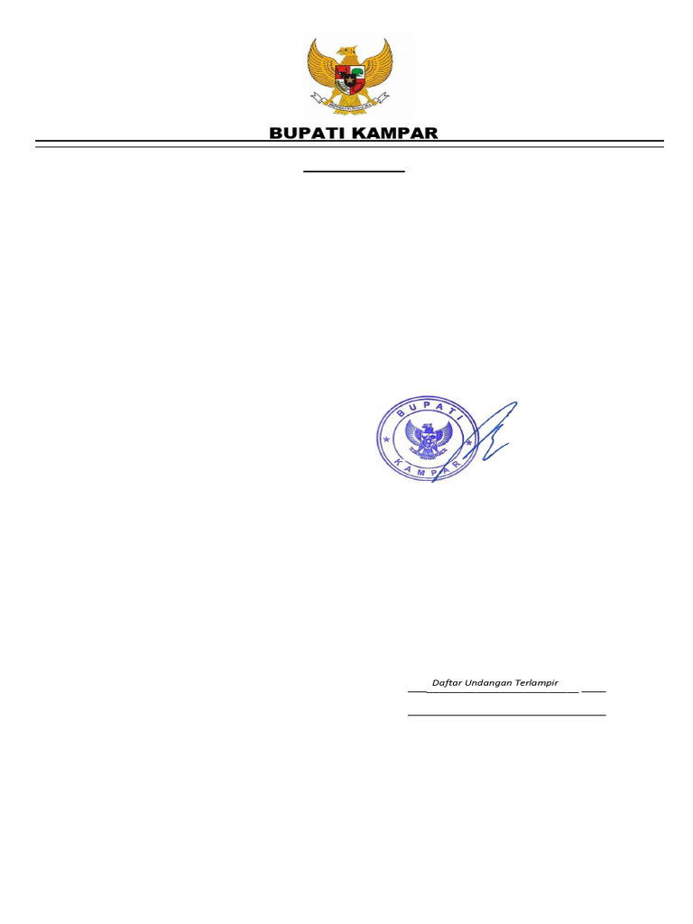 Undangan HUT Otda 2025 | PDF