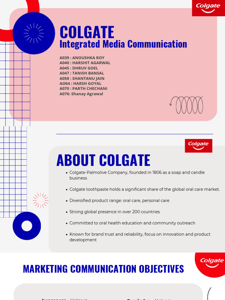 Colgate-Palmolive Marketing Strategy | PDF | Advertising | Marketing