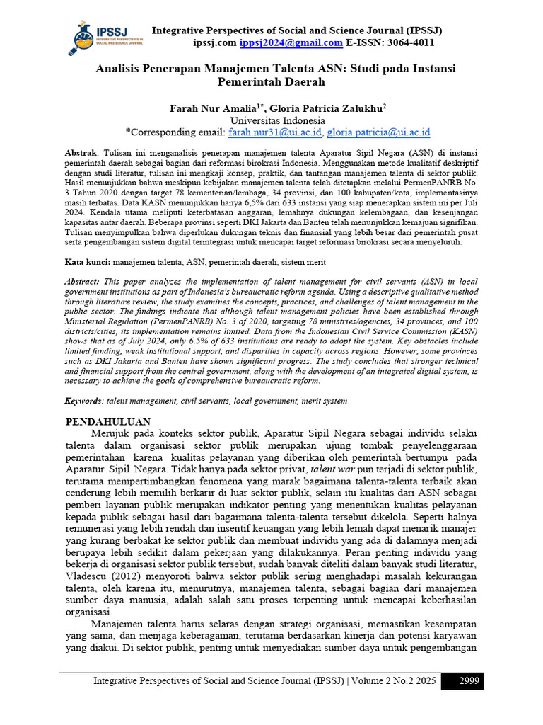 Jurnal+MSDM+Gloria+ +Farah+Word | PDF