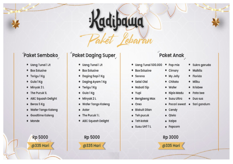 Print Paket Sembako | PDF