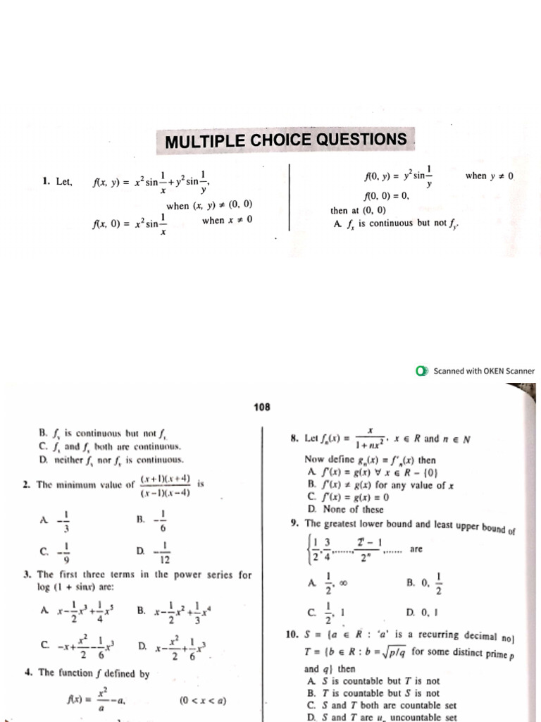 Real Analysis | PDF