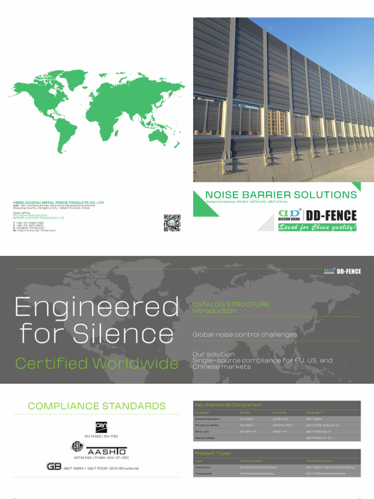 Noise Barrier Solutions-Dd Fence | PDF