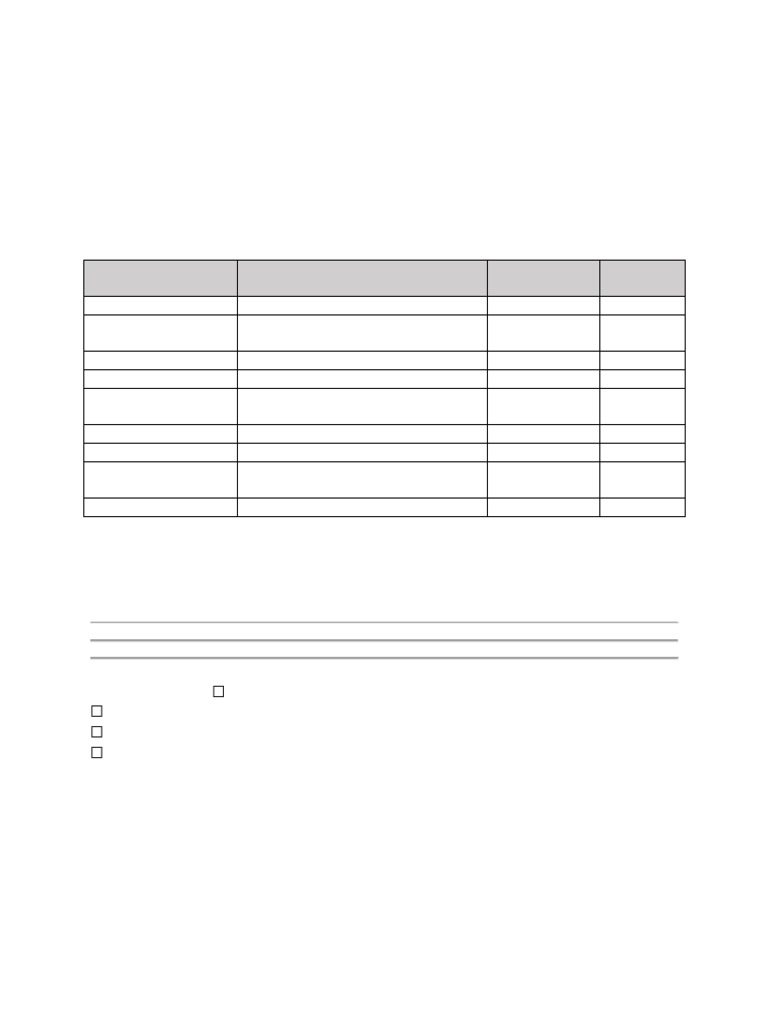 Job Interview Score Sheet Template | PDF