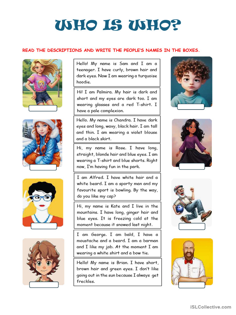Identifying People Descriptions | PDF