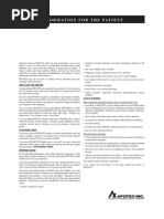 Panamor AT-50: Uses and Precautions | PDF | Nonsteroidal Anti ...