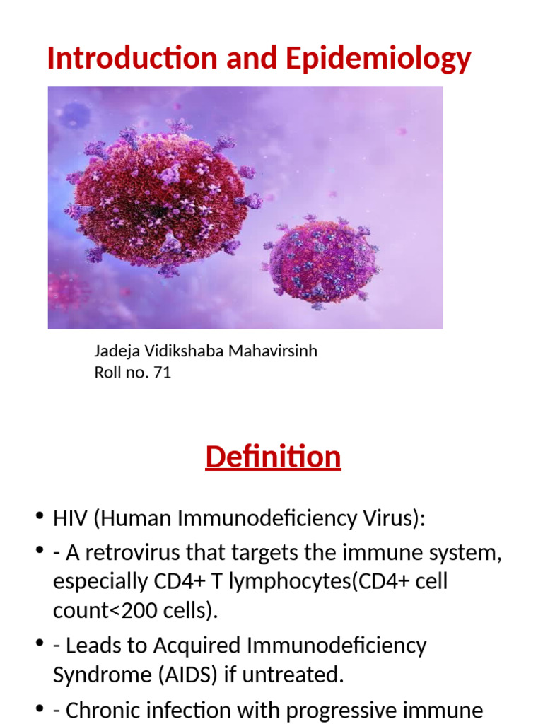 HIV Epidemiology and Prevention Strategies | PDF
