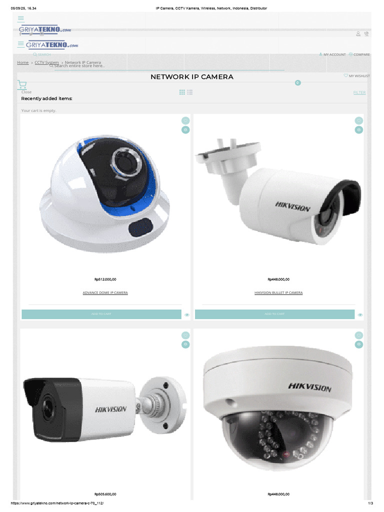 IP Camera, CCTV Kamera, Wireless, Network, Indonesia, Distributor | PDF ...