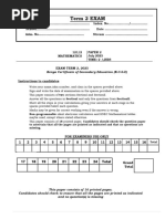 2024 KCSE MATHS pp1 | PDF