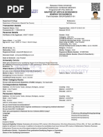 Ugexam - Puexam.in StudentAdmitCard - Aspx | PDF